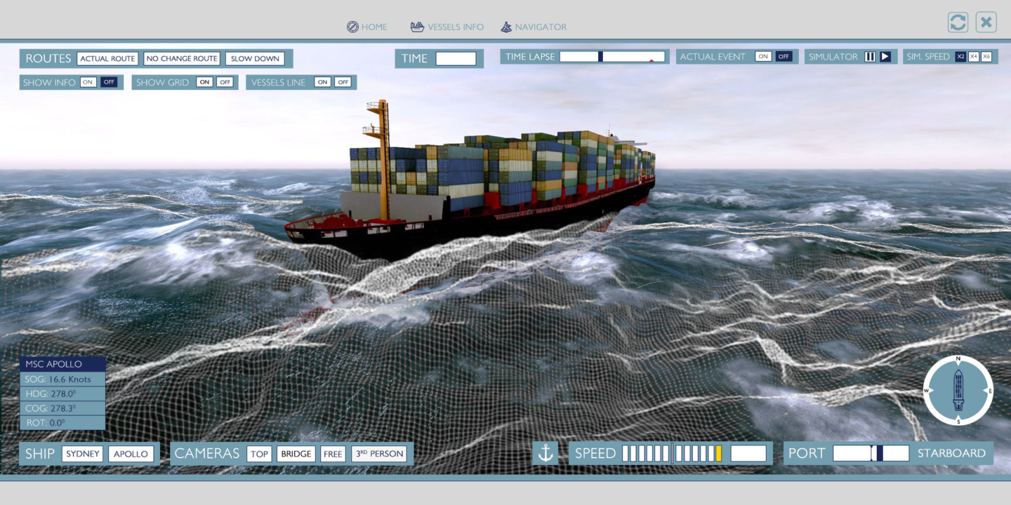Ship Collision Simulator - Vessel Simulation - Marine incident ...