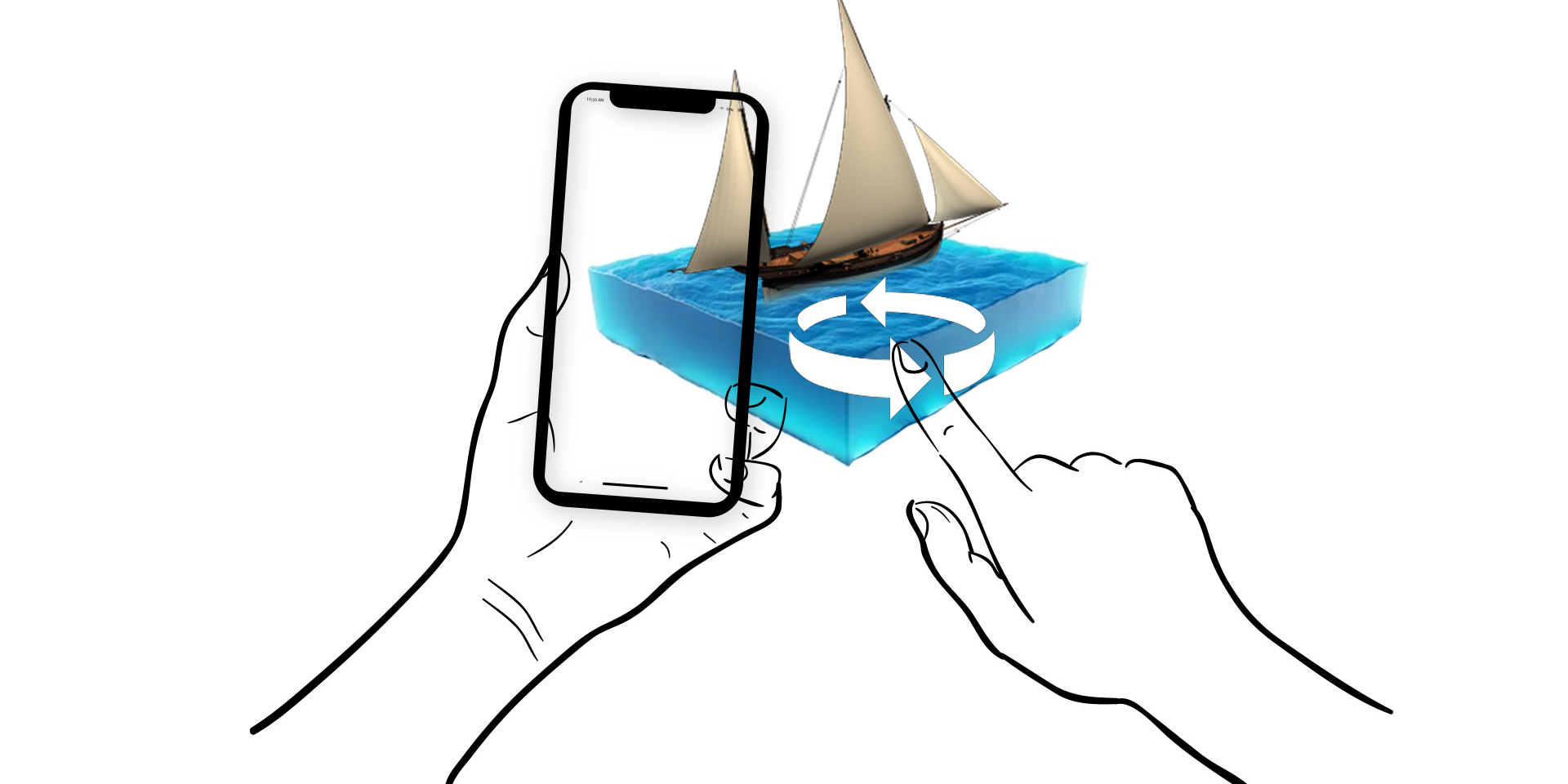 Battle of Samos - AR app | fourthedesign - 3d animation - architecture ...