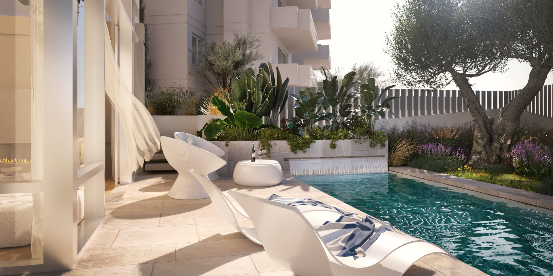 3D Architectural Visualization project in Voula Athens | fourthedesign ...