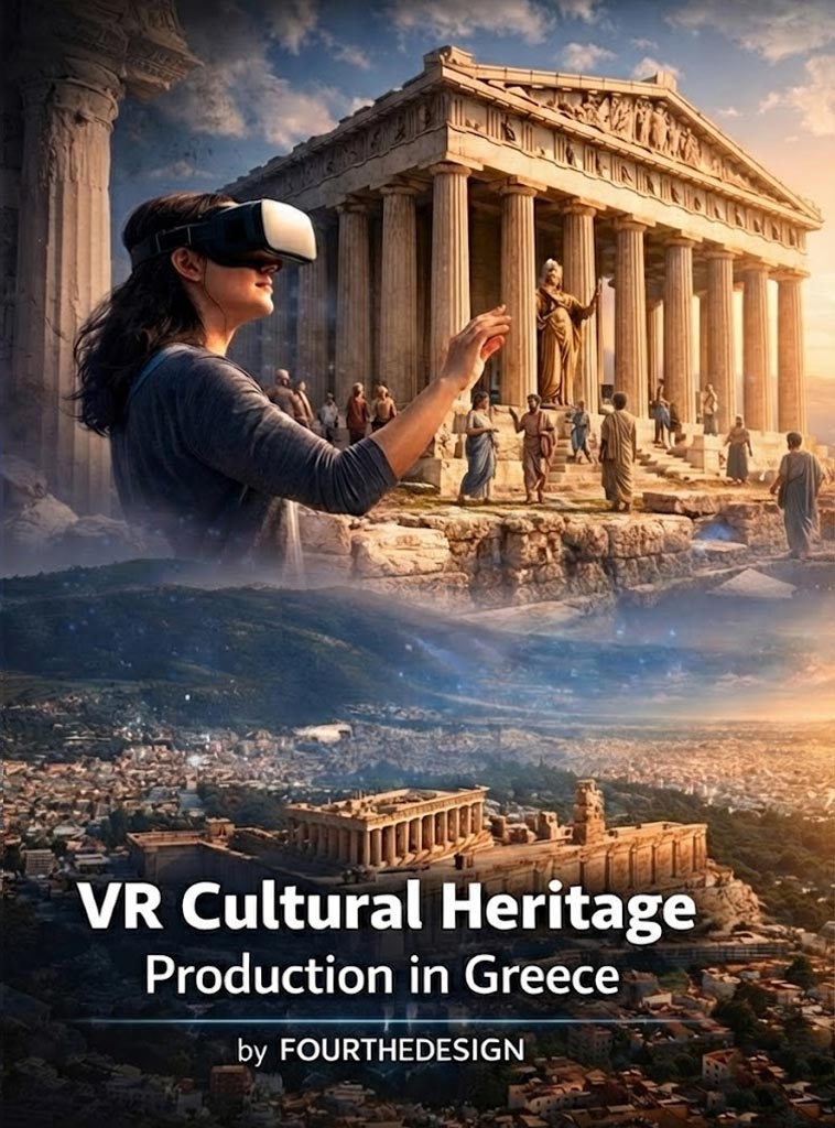 VR Cultural Heritage Production in Greece | FOURTHEDESIGN